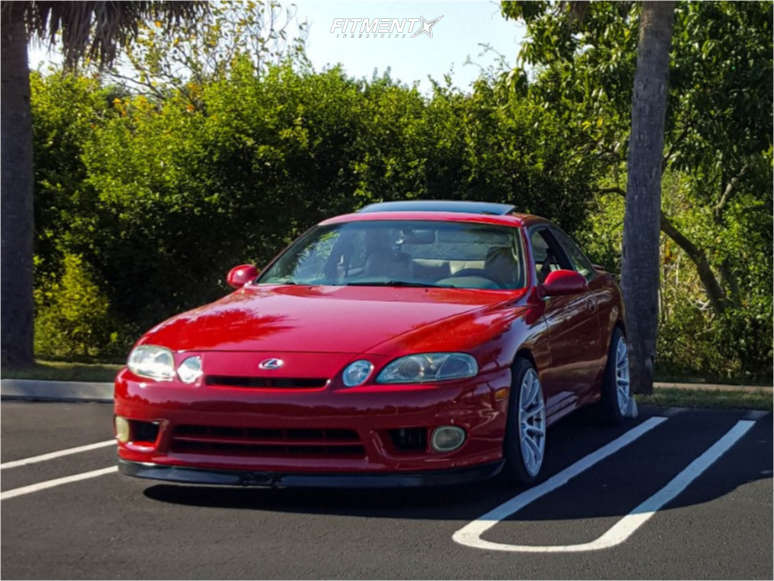 1998 Lexus SC300 Base with 18x9.5 Varrstoen Mk9 and Hankook 245x35 on ...