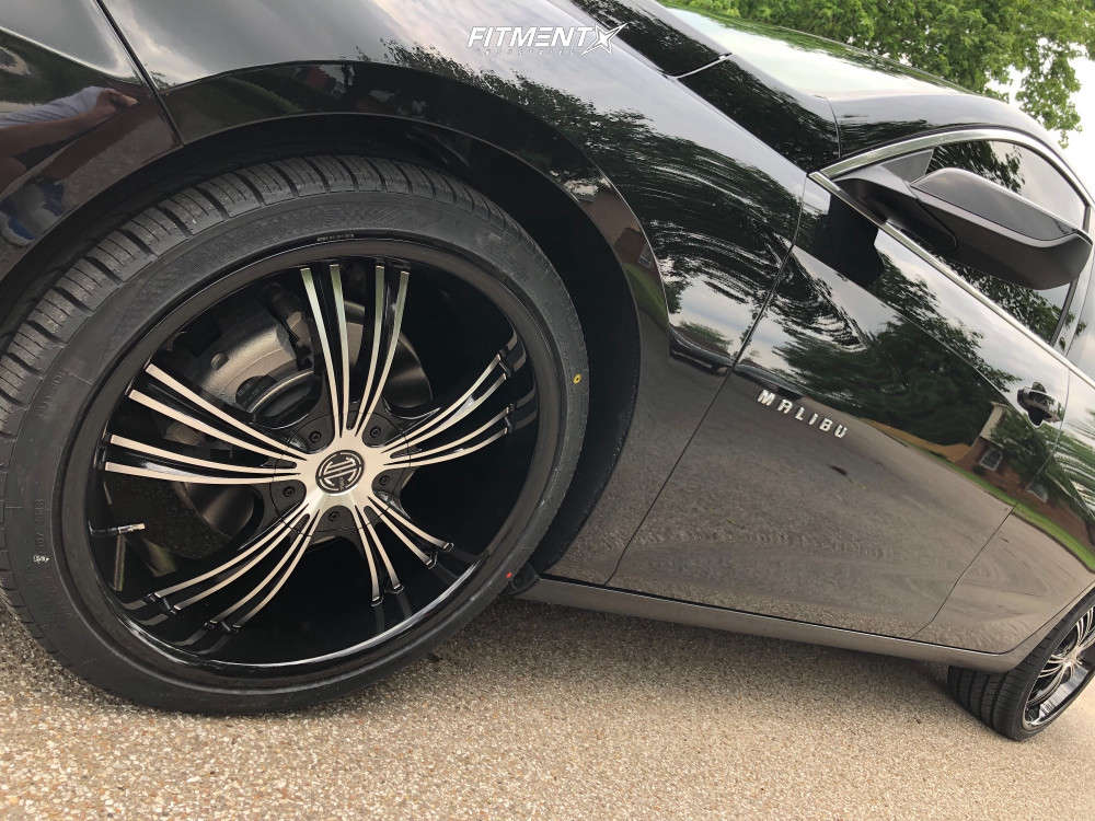 2019 Chevrolet Malibu LT with 20x8.5 2Crave N02 and Nankang 245x35 on ...