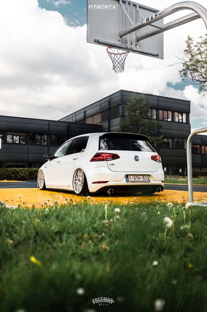 2018 Volkswagen GTI Autobahn with 19x8.5 Rotiform Rse and Hankook ...