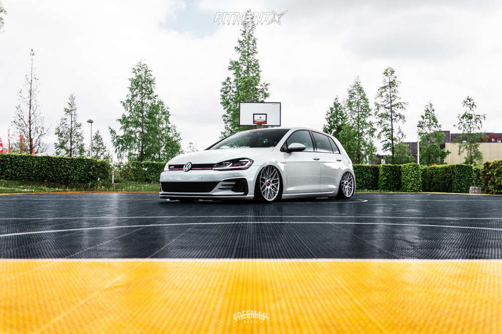 2018 Volkswagen GTI Autobahn with 19x8.5 Rotiform Rse and Hankook ...
