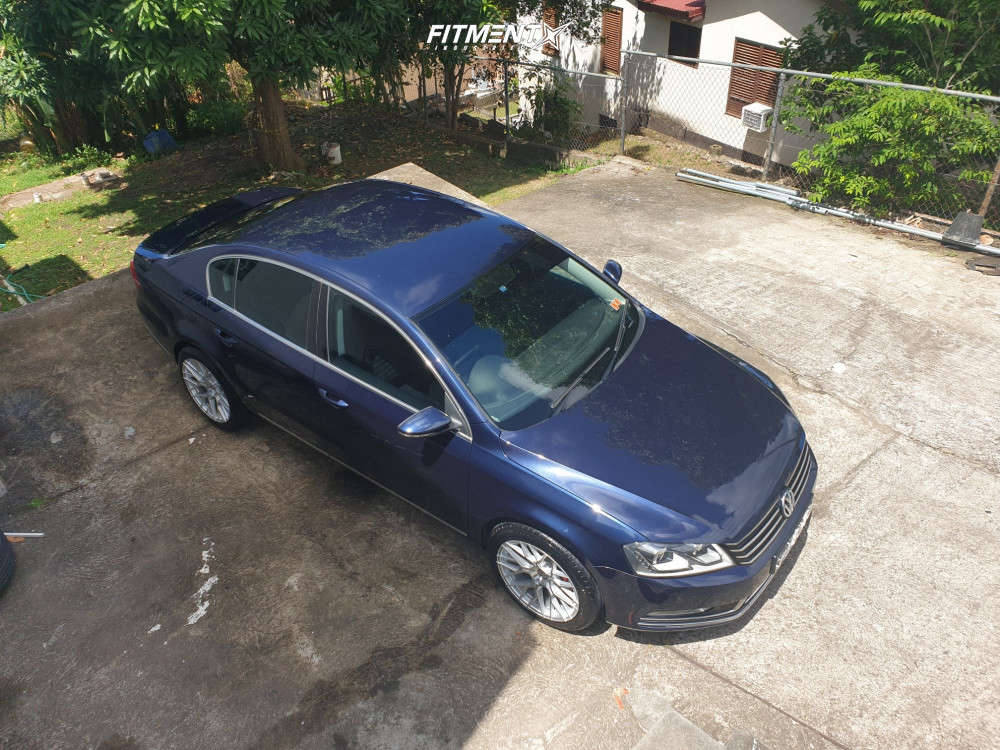 2013 Volkswagen Passat SEL with 18x9 Aodhan Ls009 and Accelera 245x45 ...
