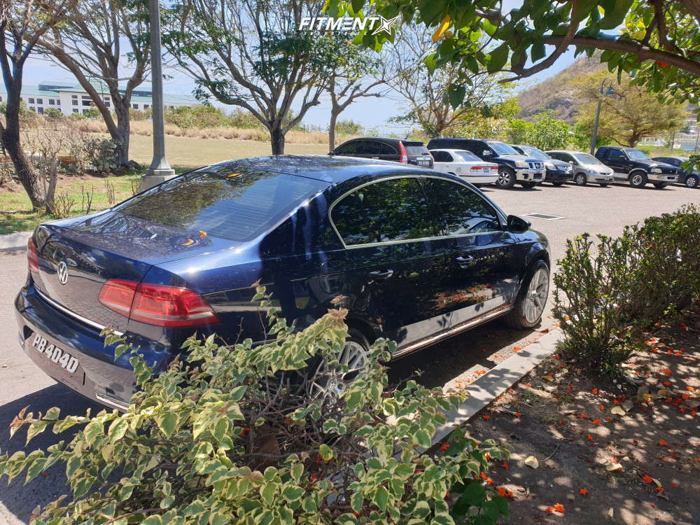 2013 Volkswagen Passat SEL with 18x9 Aodhan Ls009 and Accelera 245x45 ...