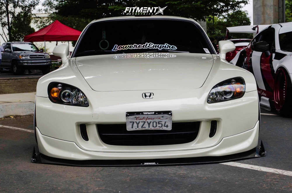 2005 Honda S2000 Base with 18x9.5 ESR Sr07 and Nitto 245x40 on Air ...