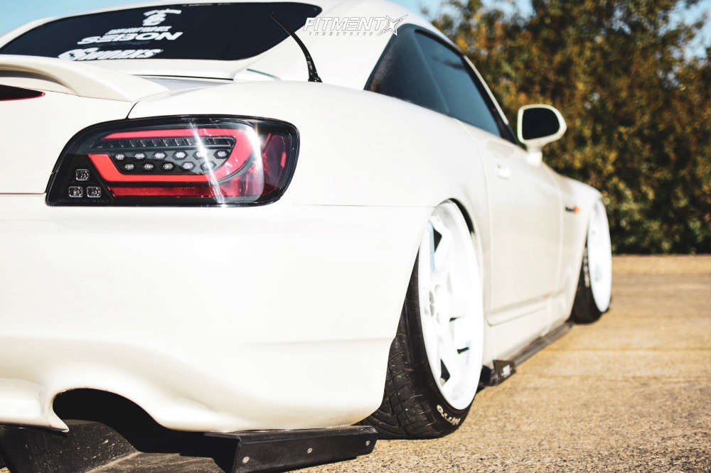 2005 Honda S2000 Base with 18x9.5 ESR Sr07 and Nitto 245x40 on Air ...