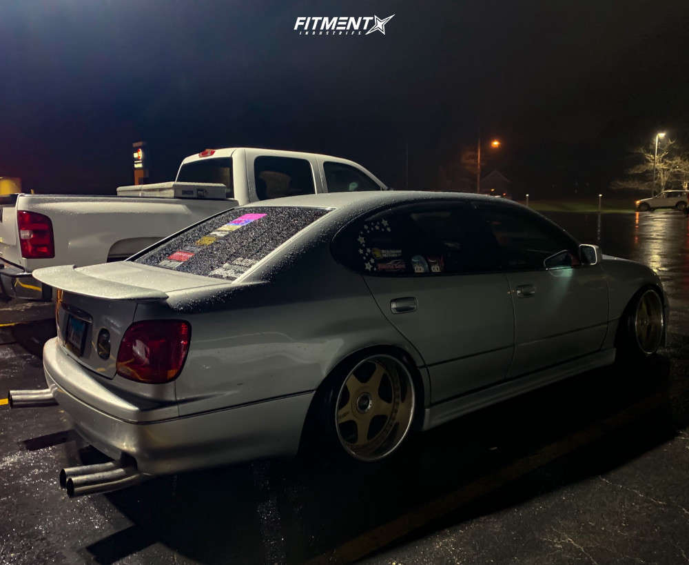 1998 Lexus GS300 4dr Sedan with 18x9 SSR Koenig and Federal 215x40 on ...