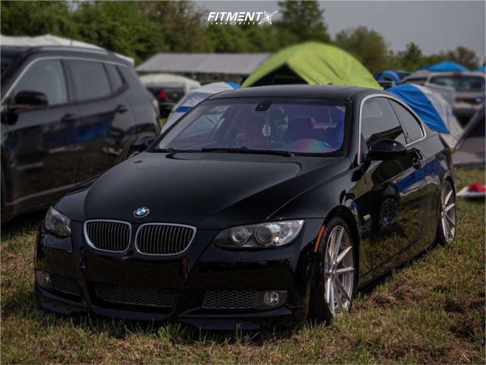 2008 BMW 335xi Base with 18x8.5 TSW Bathurst and Continental 245x35 on ...