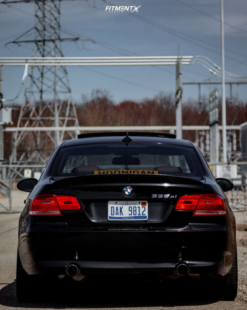 2008 BMW 335xi Base with 18x8.5 TSW Bathurst and Continental 245x35 on ...