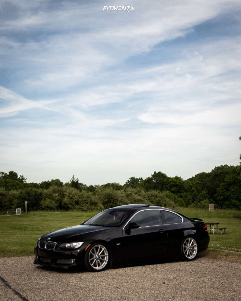 2008 BMW 335xi Base with 18x8.5 TSW Bathurst and Continental 245x35 on ...