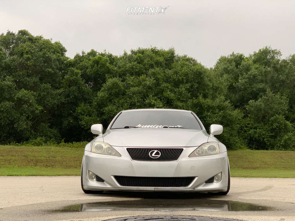 2007 Lexus IS350 Base with 18x9.5 Aodhan DS02 and Nankang 215x35 on ...