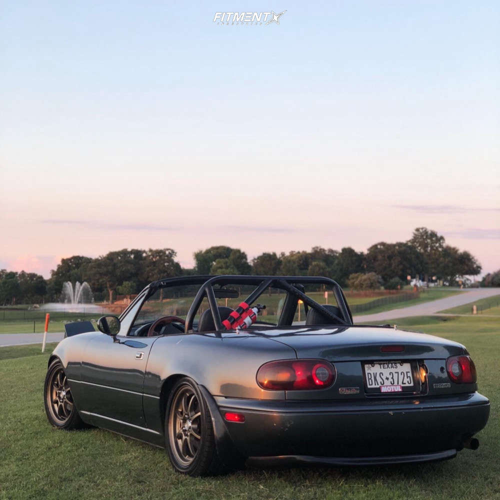 1990 Mazda MX-5 Miata Base with 15x6.5 Konig Helium and Falken 195x50 ...