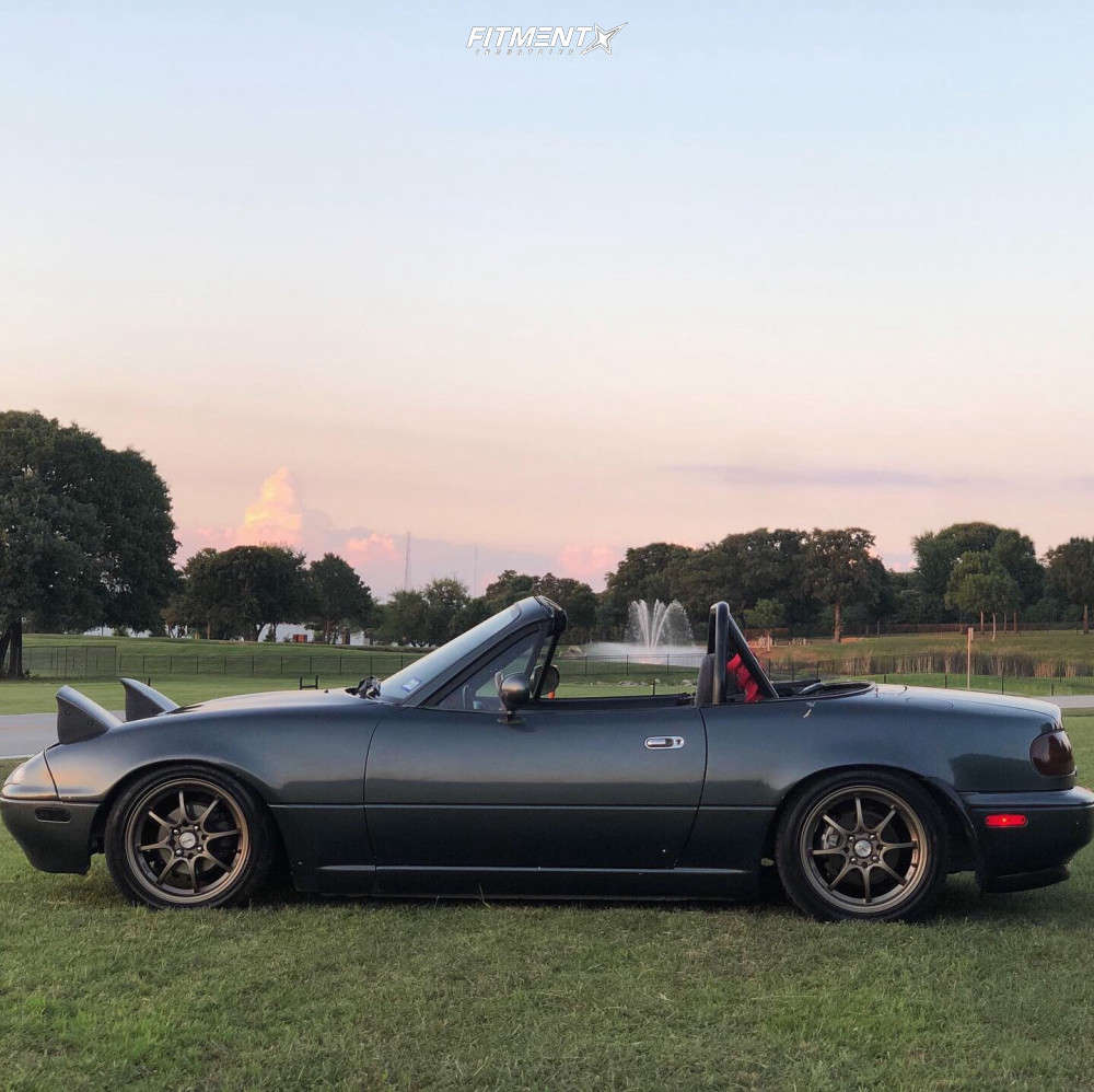 1990 Mazda MX-5 Miata Base with 15x6.5 Konig Helium and Falken 195x50 ...