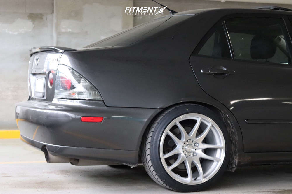 2002 Lexus IS300 Base with 18x9.5 ESR Sr08 and Nitto 225x40 on ...
