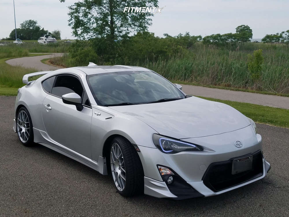 2013 Scion FR-S Base with 18x8.5 Enkei Raijin and Continental 245x35 on ...