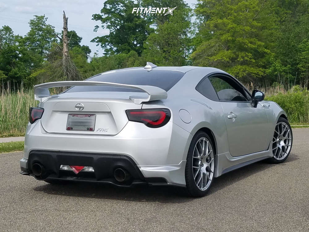 2013 Scion FR-S Base with 18x8.5 Enkei Raijin and Continental 245x35 on ...
