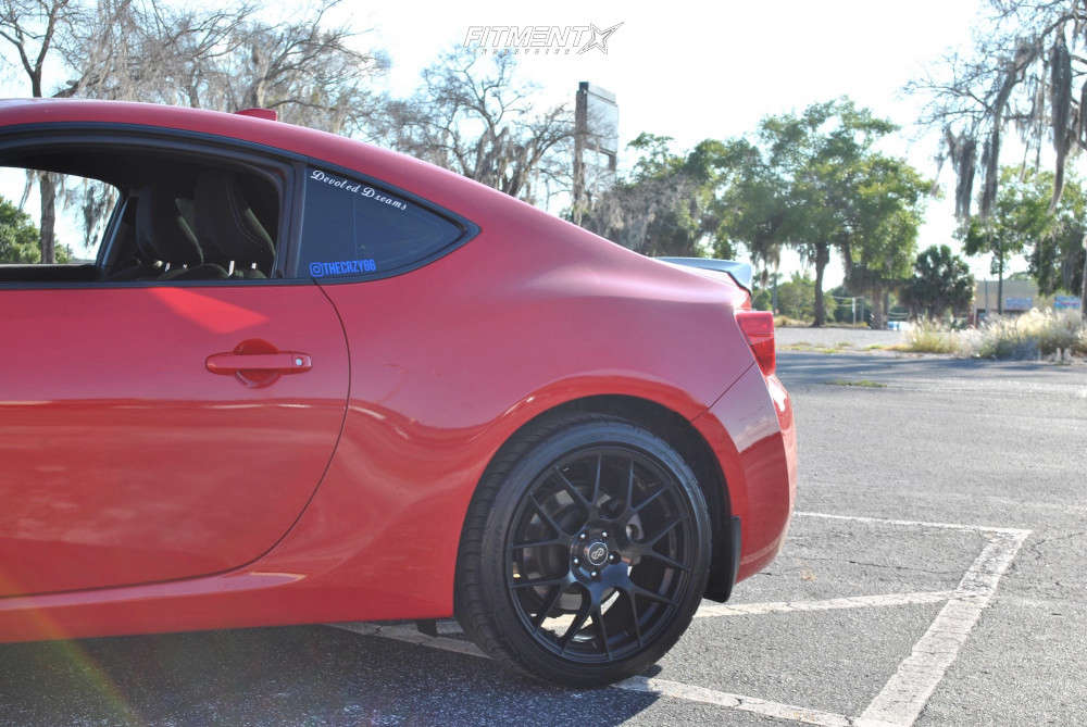 2017 Toyota 86 Base with 18x8 Enkei Raijin and BFGoodrich 225x35 on ...