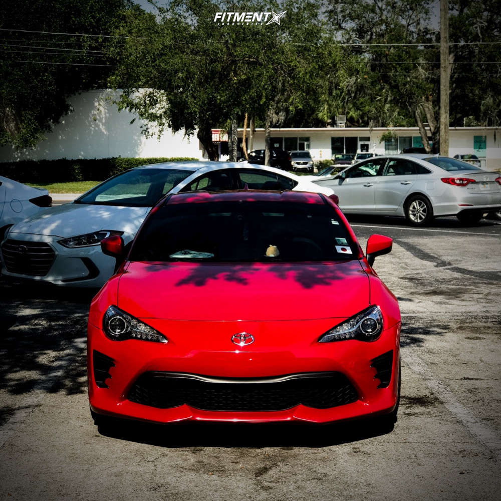 2017 Toyota 86 Base with 18x8 Enkei Raijin and BFGoodrich 225x35 on ...