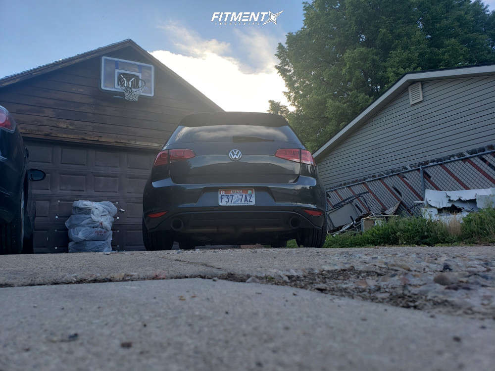 2017 Volkswagen GTI S with 18x8.5 Konig Hypergram and Nitto 225x40 on ...