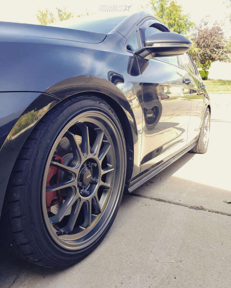 2017 Volkswagen GTI S with 18x8.5 Konig Hypergram and Nitto 225x40 on ...