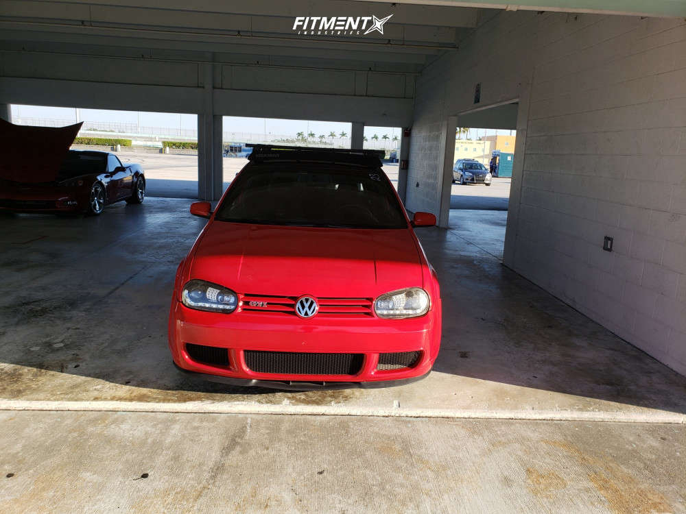 2004 Volkswagen GTI Base with 18x8.5 OZ Racing Superleggera and Nitto ...
