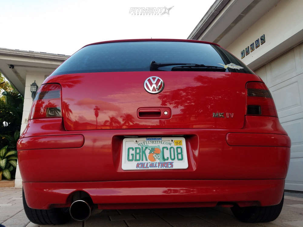 2004 Volkswagen GTI Base with 18x8.5 OZ Racing Superleggera and Nitto ...