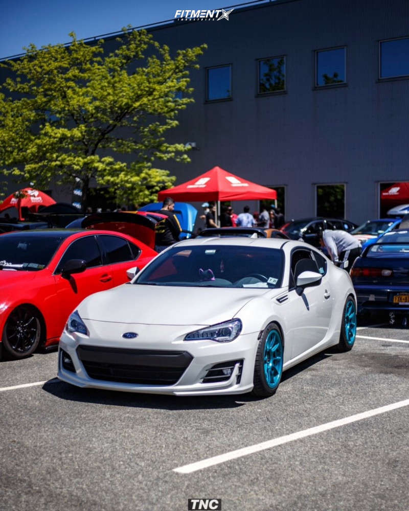 2017 Subaru BRZ Limited with 17x9 WedsSport TC105X and Michelin 245x40 on Coilovers | 720741 ...