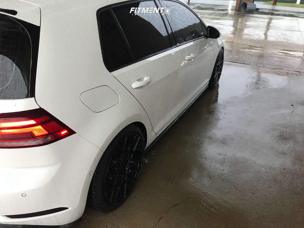 2018 Volkswagen GTI Autobahn with 18x8.5 Rotiform Blq and Pirelli ...