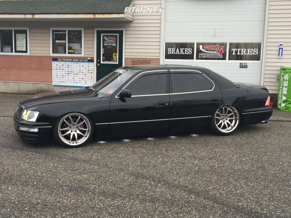 1995 Lexus LS400 Base with 19x9.5 Aodhan DS02 and Achilles 235x35 on ...
