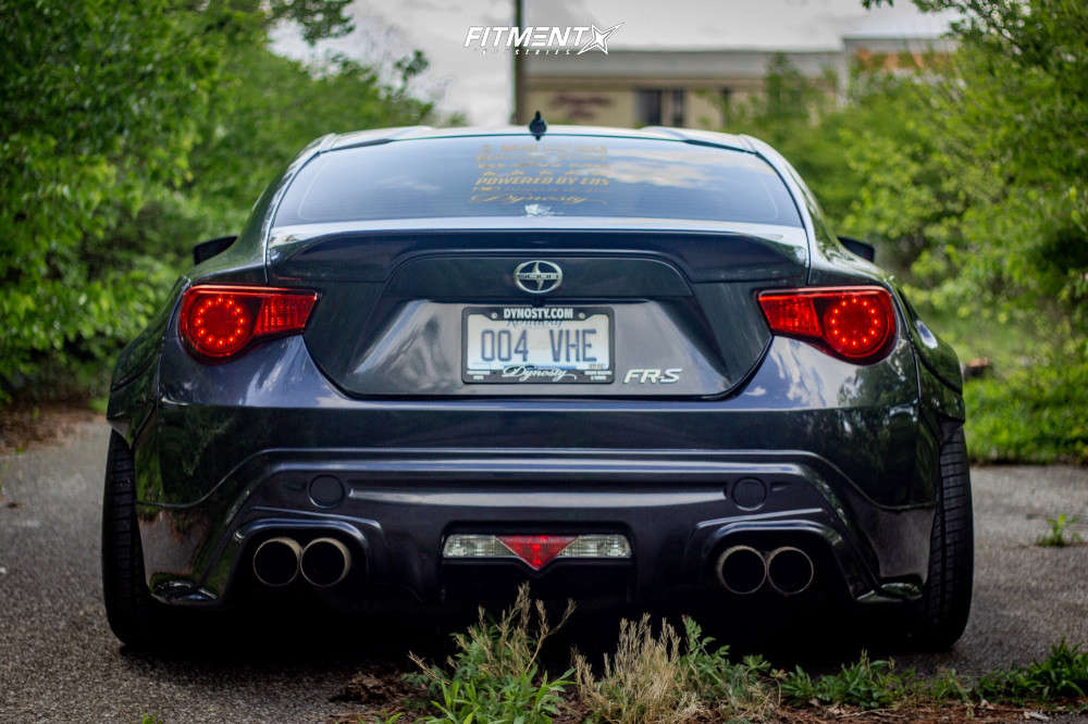 2013 Scion FR-S Base with 18x9.5 ESR Sr01 and Bridgestone 255x35 on ...