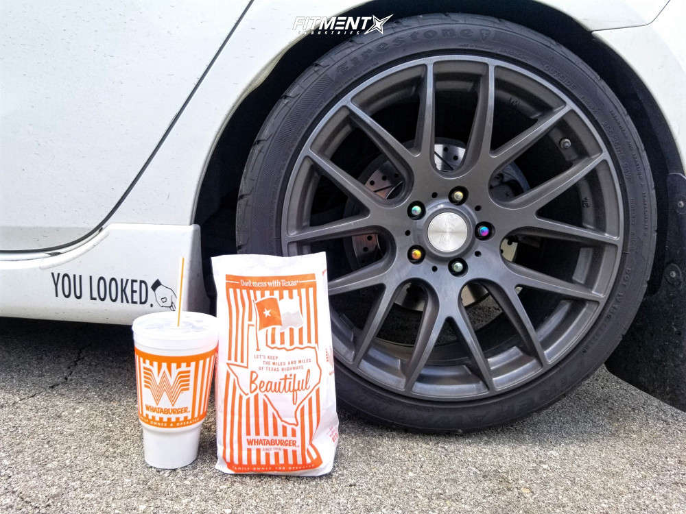 2013 Mazda MazdaSpeed3 Base with 18x8.5 ESR Sr12 and Firestone 255x35 ...