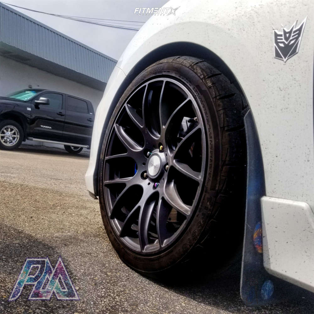 2013 Mazda MazdaSpeed3 Base with 18x8.5 ESR Sr12 and Firestone 255x35 ...