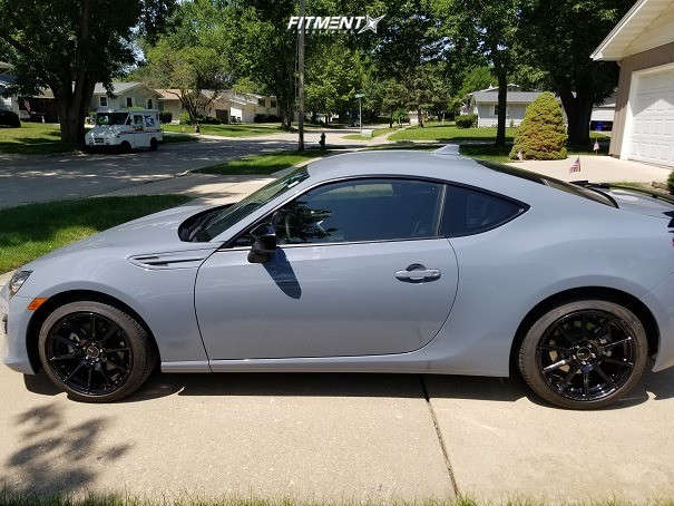 2018 Toyota 86 GT with 17x8 Enkei Ts9 and Continental 235x45 on Stock ...