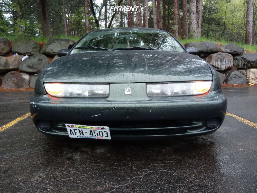1999 Saturn SW2 Base with 15x8 Aodhan Ah01 and Hankook 185x50 on ...