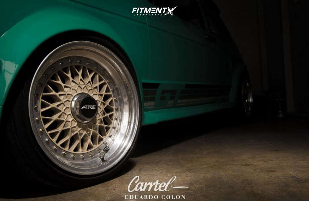 1983 Volkswagen Rabbit L with 16x8 ARE Mesh and Toyo Tires 165x40 on ...