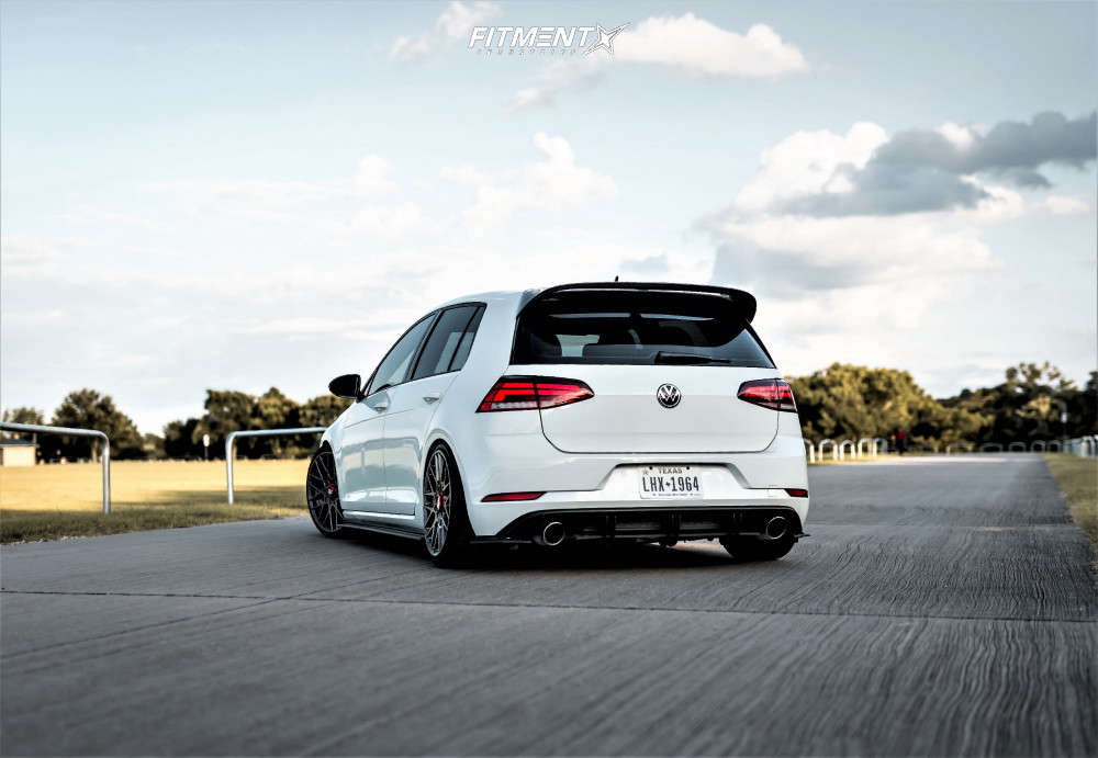 2018 Volkswagen GTI S with 18x8.5 Rotiform Rse and Federal 225x35 on ...