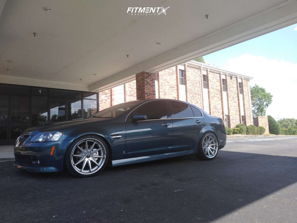 2009 Pontiac G8 GT with 20x9 Rohana Rc10 and Toyo Tires 245x35 on ...