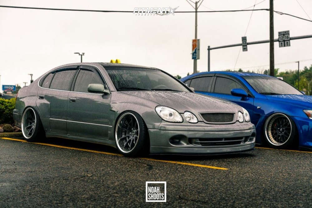 2001 Lexus GS300 Base with 19x10.5 SSR Executor CV01 and Achilles ...