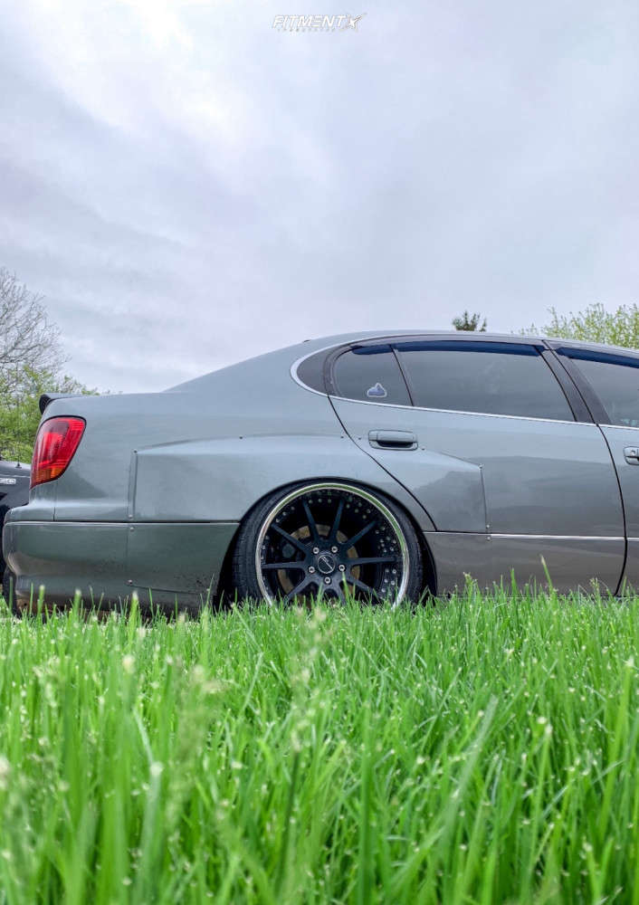 2001 Lexus GS300 Base with 19x10.5 SSR Executor CV01 and Achilles ...