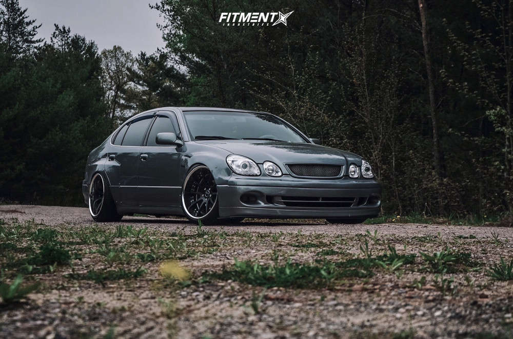 2001 Lexus GS300 Base with 19x10.5 SSR Executor CV01 and Achilles ...