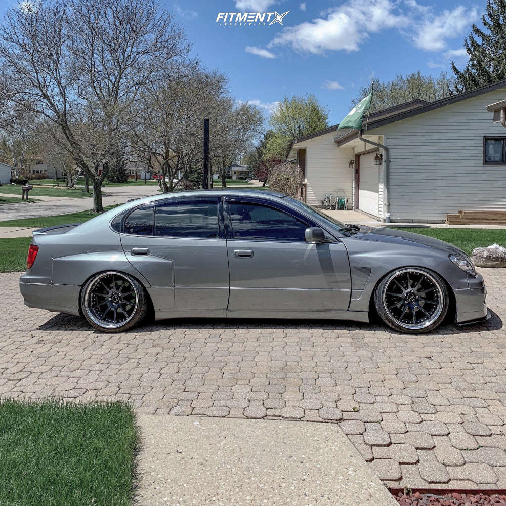 2001 Lexus GS300 Base with 19x10.5 SSR Executor CV01 and Achilles ...