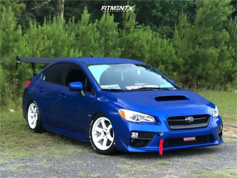 2016 Subaru WRX Base with 17x8.25 JNC JNC014 and Federal 245x45 on ...