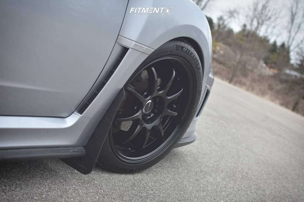 2013 Subaru WRX Limited with 18x8.5 Work Emotion D9r and Michelin 245x40 on Coilovers | 725045 ...
