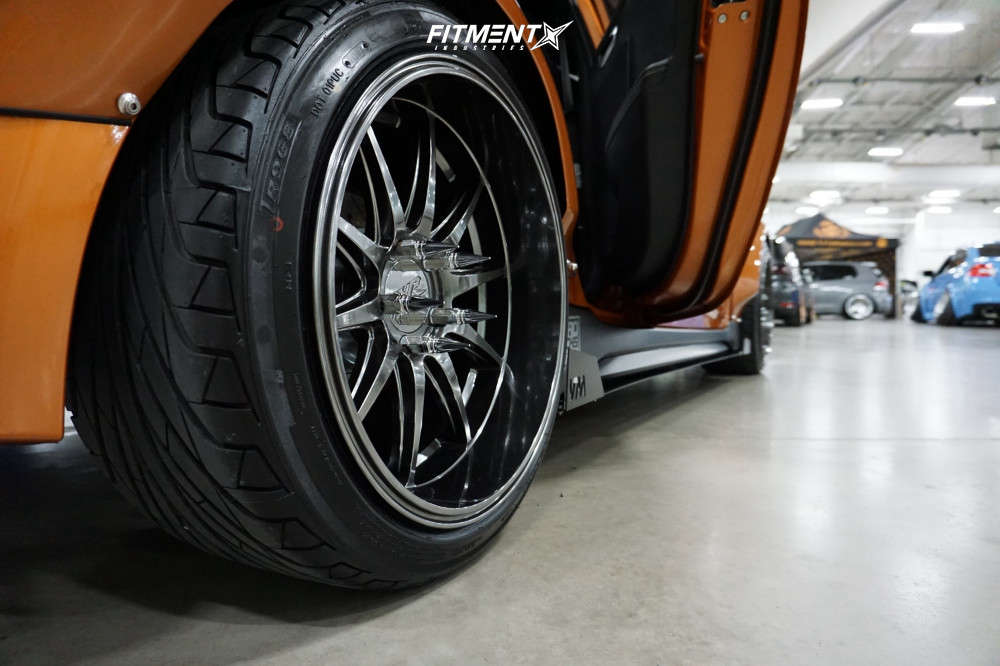 2016 Hyundai Veloster Turbo with 18x10.5 XXR 527d and Triangle 265x35 ...