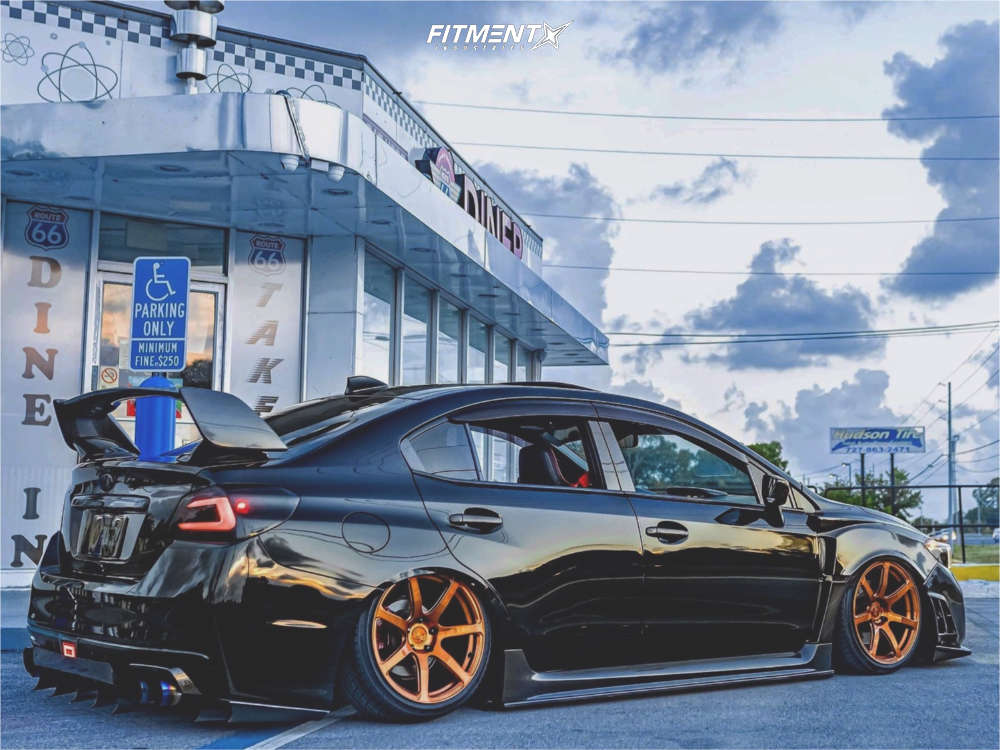 2018 Subaru WRX Premium with 18x10 Niche SCUDERA 7 and Delinte 245x45 ...