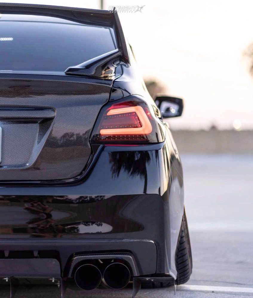 2018 Subaru WRX Premium with 18x10 Niche SCUDERA 7 and Delinte 245x45 ...