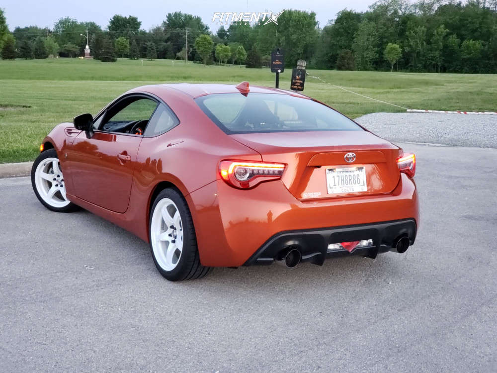 2017 Toyota 86 Base with 17x8 Rays Engineering 57cr and Sumitomo 245x40 ...