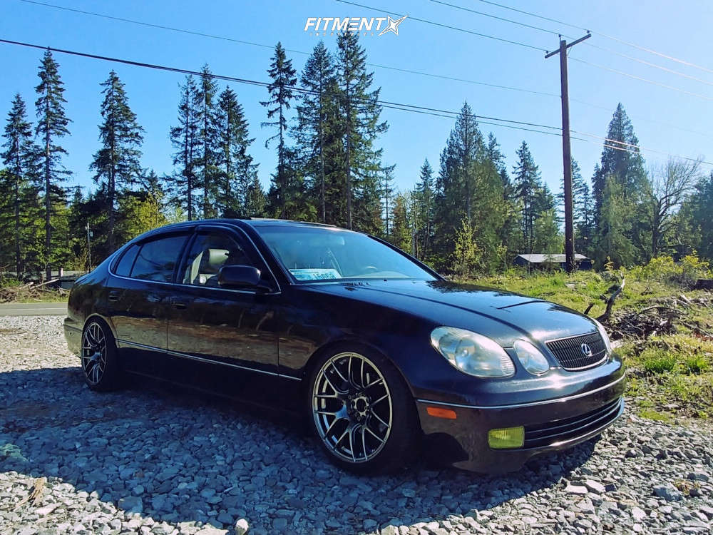 1999 Lexus GS300 Base with 18x9 XXR 530 and Continental 225x40 on ...
