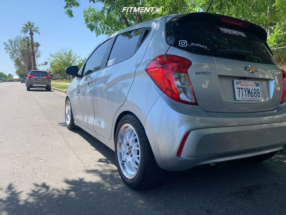 2017 Chevrolet Spark LT with 15x6.5 SPUN SUPAMESH and Ironman 155x55 on ...