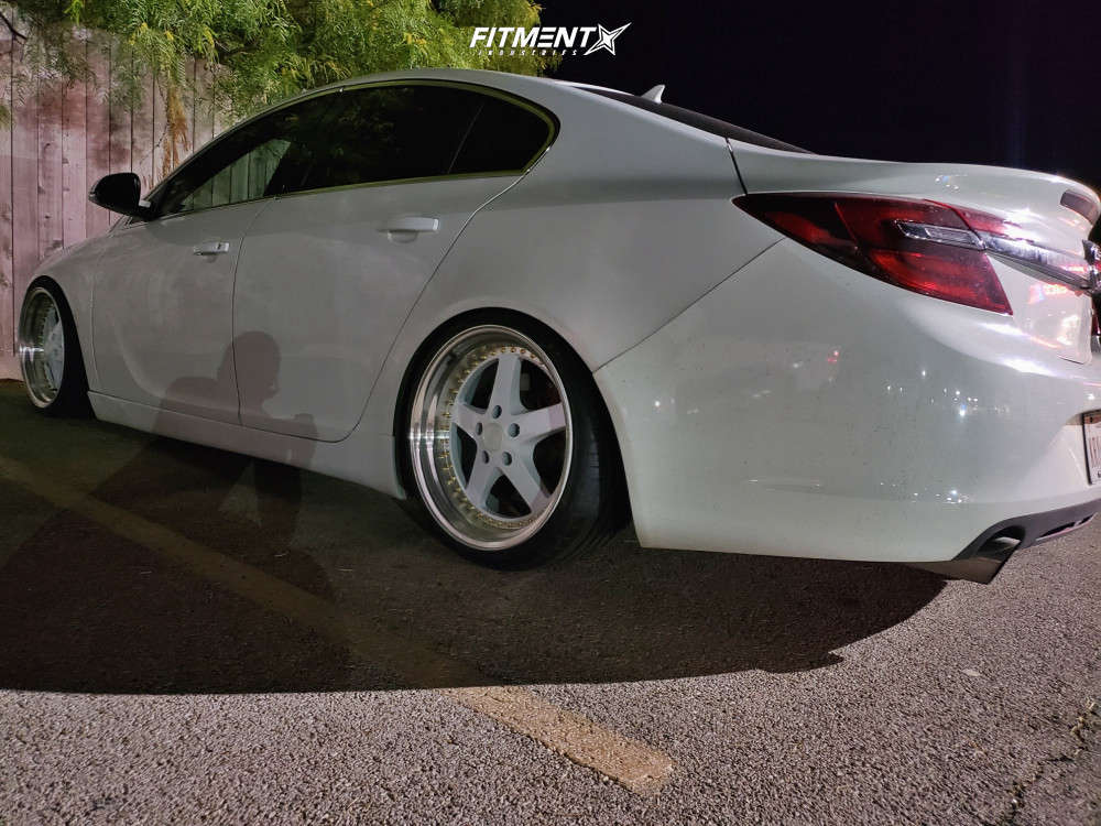 2014 Buick Regal Premium with 19x9.5 ESR SR04 and Crosswind 235x35 on ...