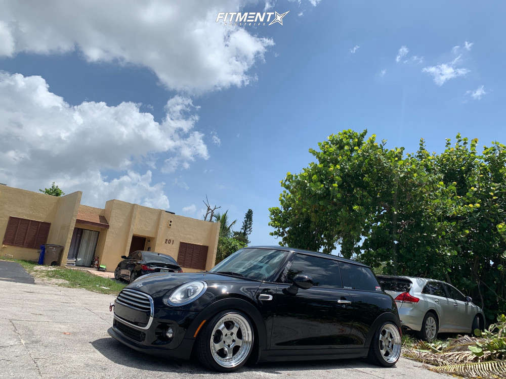 2014 Mini Cooper Base with 17x8.5 ESR Sr06 and Hankook 205x40 on ...