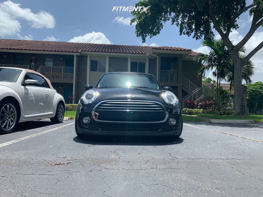 2014 Mini Cooper Base with 17x8.5 ESR Sr06 and Hankook 205x40 on ...